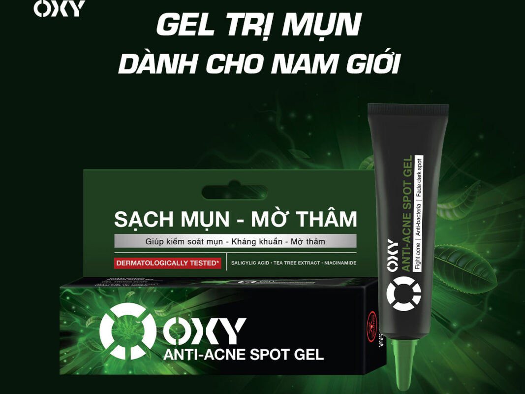 Oxy Anti-Acne Spot Gel giúp giảm mụn trứng cá - Dược sĩ Lưu Văn Hoàng