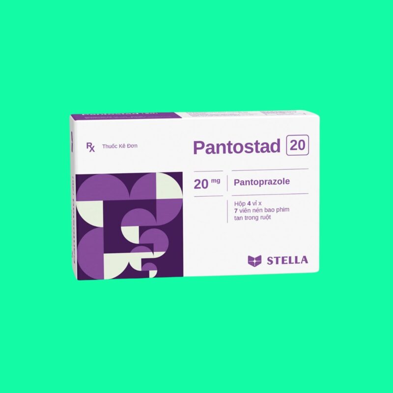 Thuốc Pantostad 20 trị trào ngược dạ dày - Dược sĩ Lưu Văn Hoàng