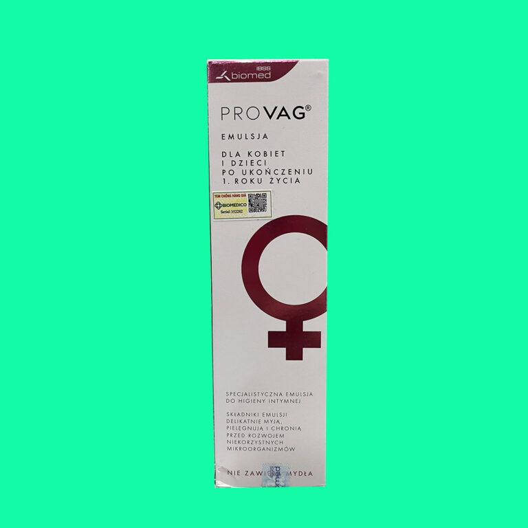 Dung dịch vệ sinh phụ nữ Provag Emulsion hỗ trợ điều trị viêm phụ khoa ...