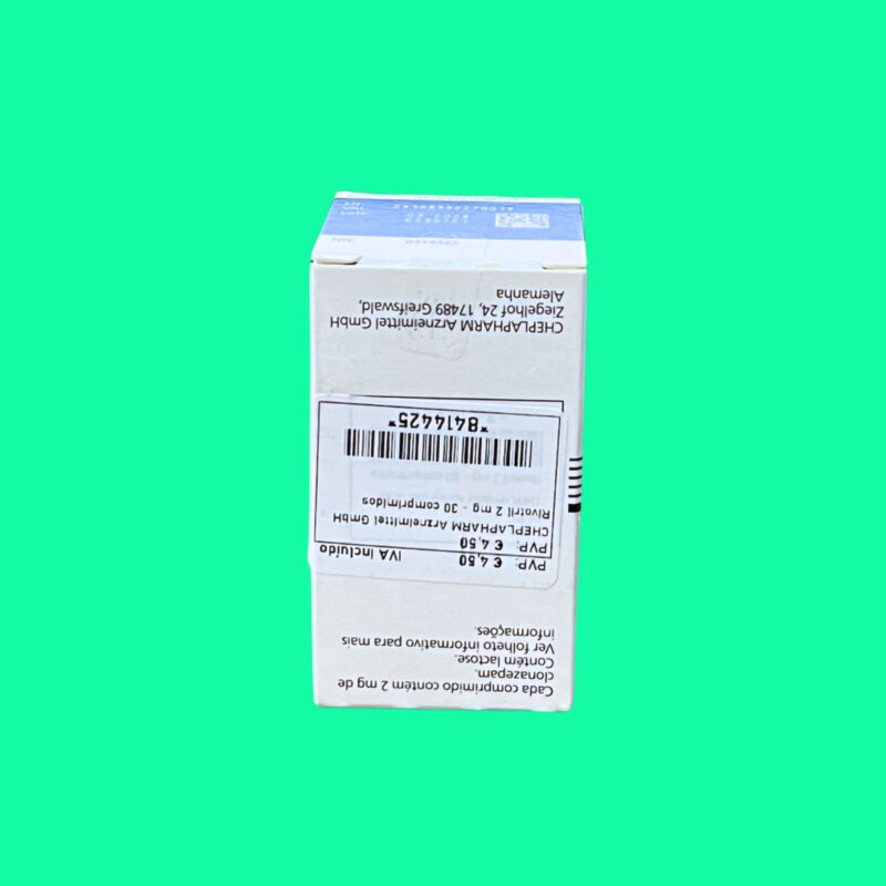 Thuốc Rivotril 2mg Comprimidos Cheplapharm xuất xứ Đức - Dược sĩ Lưu ...