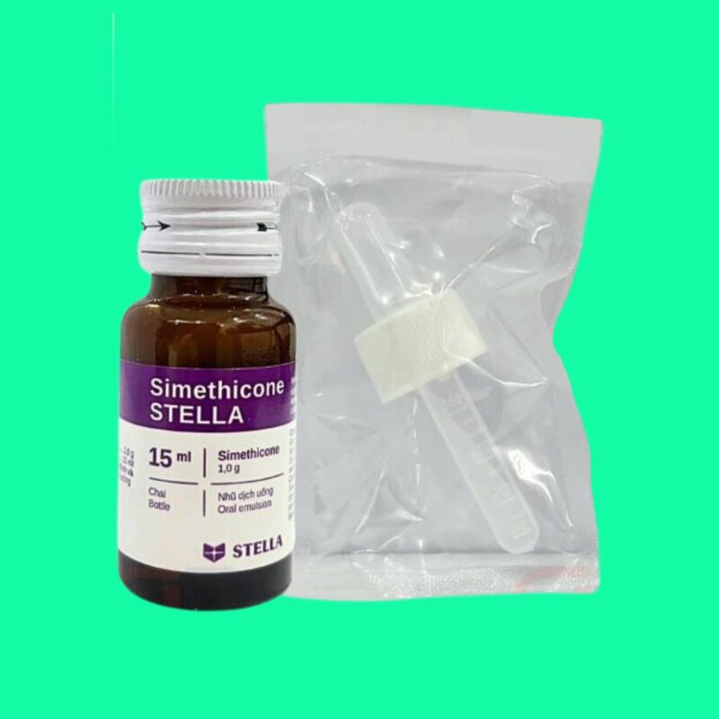 Thuốc Simethicone Stella điều trị đầy hơi - Dược sĩ Lưu Văn Hoàng
