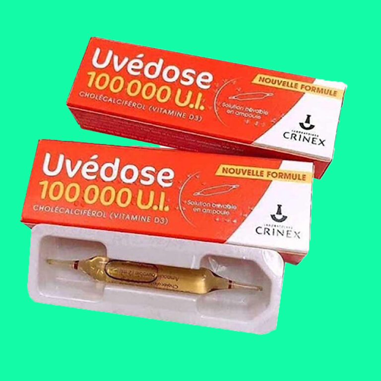 Uvedose 100000 U.I.: Bổ sung Vitamin D3 liều cao - Dược sĩ Lưu Văn Hoàng