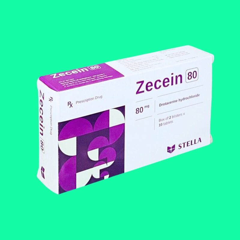 Zecein 80 giảm đau co thắt hiệu quả và an toàn - Dược sĩ Lưu Văn Hoàng