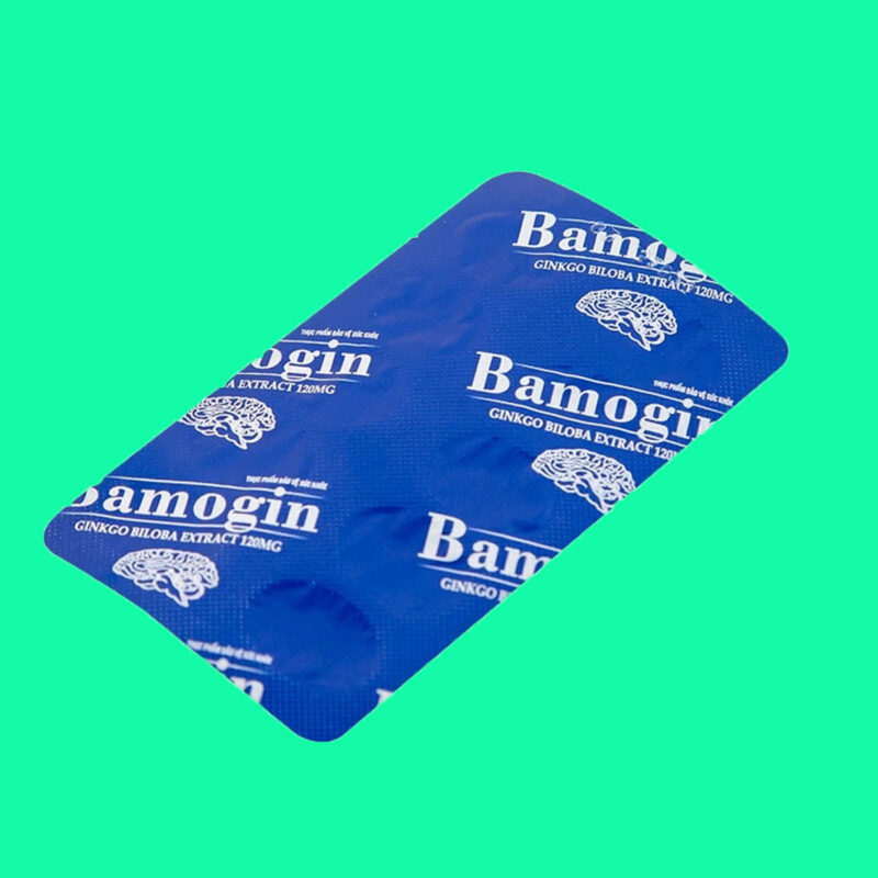Thuốc Bamogin: Giúp tăng cường tuần hoàn não, cải thiện trí nhớ - Dược ...