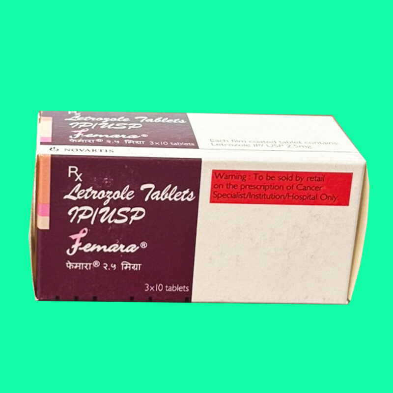 Femara 2,5mg (Ấn Độ) là thuốc gì? Có giá bao nhiêu? - Dược sĩ Lưu Văn Hoàng