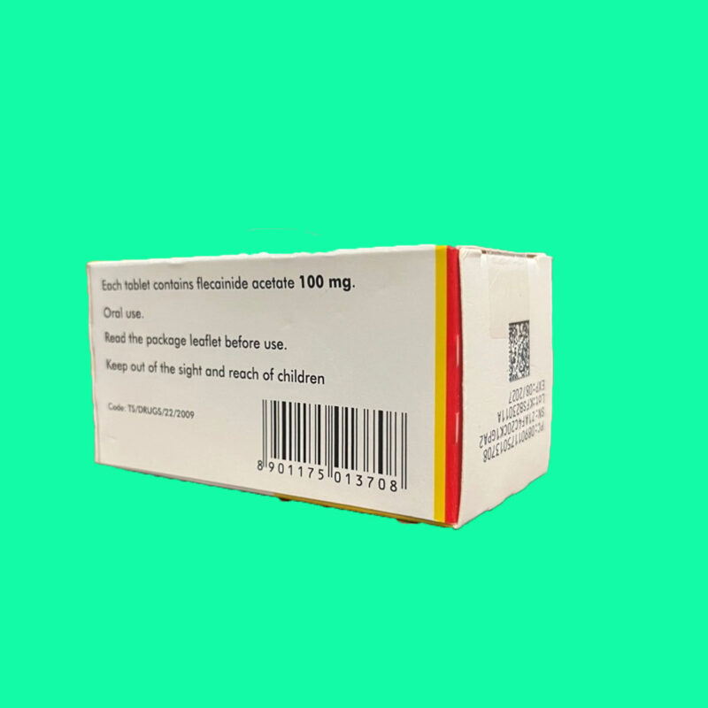 Thuốc Flecainide Acetate Tablets 100mg Milpharm: Dự phòng và điều trị ...