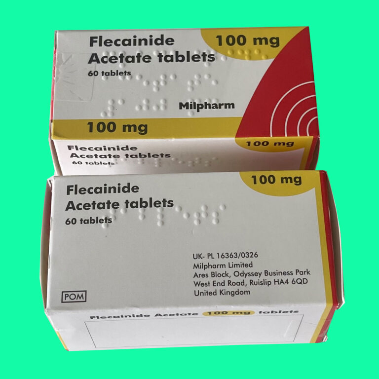 Thuốc Flecainide Acetate Tablets 100mg Milpharm: Dự phòng và điều trị ...