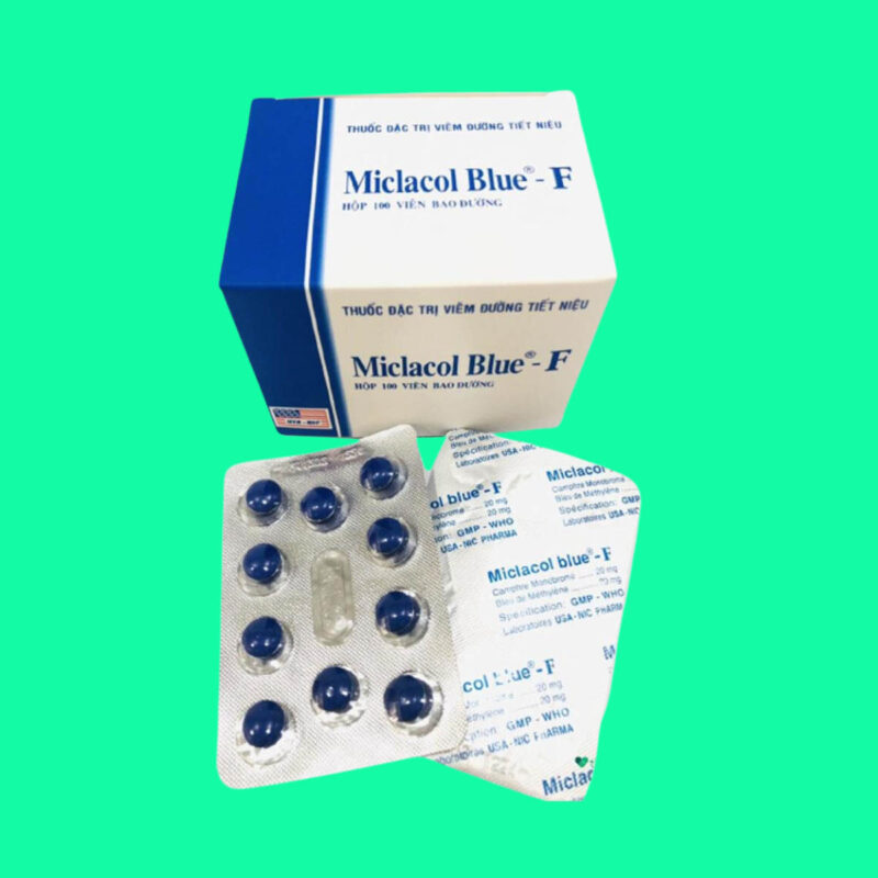 Thuốc Miclacol Blue - F điều trị viêm đường tiết niệu - Dược sĩ Lưu Văn ...