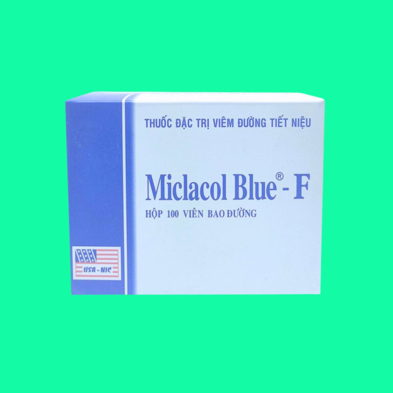 Thuốc Miclacol Blue - F điều trị viêm đường tiết niệu - Dược sĩ Lưu Văn ...