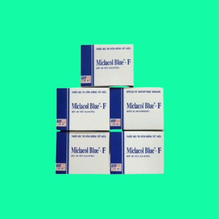 Thuốc Miclacol Blue - F điều trị viêm đường tiết niệu - Dược sĩ Lưu Văn ...