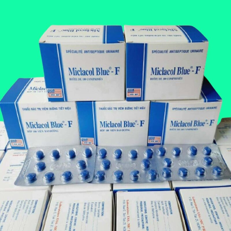 Thuốc Miclacol Blue - F điều trị viêm đường tiết niệu - Dược sĩ Lưu Văn ...