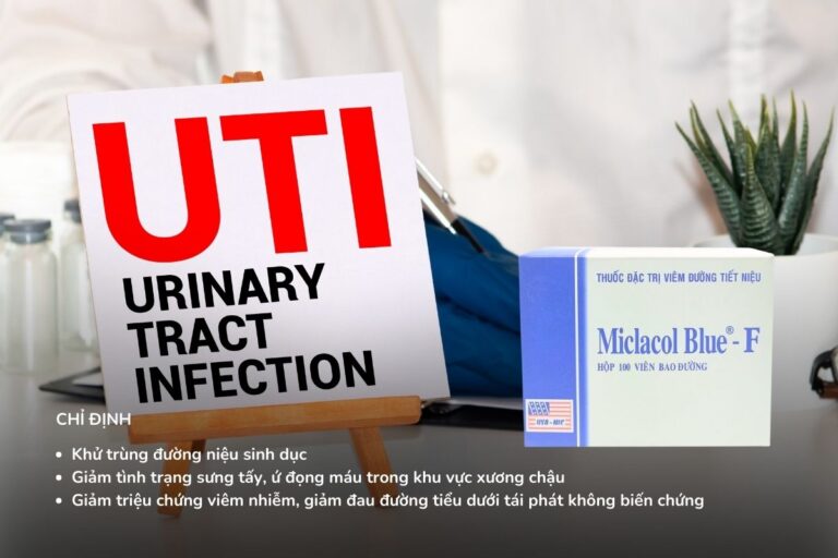 Thuốc Miclacol Blue - F điều trị viêm đường tiết niệu - Dược sĩ Lưu Văn ...