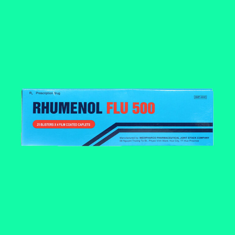 Thuốc Rhumenol Flu 500: Làm giảm các triệu chứng do cảm lạnh và cảm cúm ...