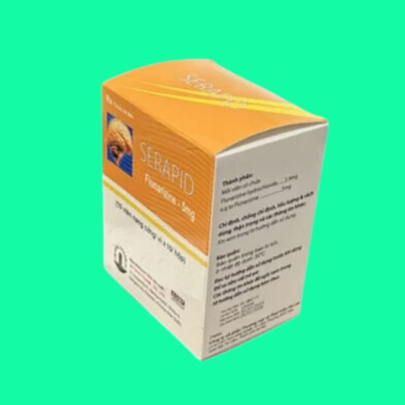 Thuốc Serapid 5mg: điều trị dự phòng các cơn đau nửa đầu - Dược sĩ Lưu ...