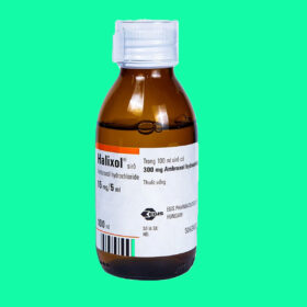 Thuốc Halixol 15mg/5ml: Điều trị bệnh đường hô hấp, tan đàm trong viêm ...