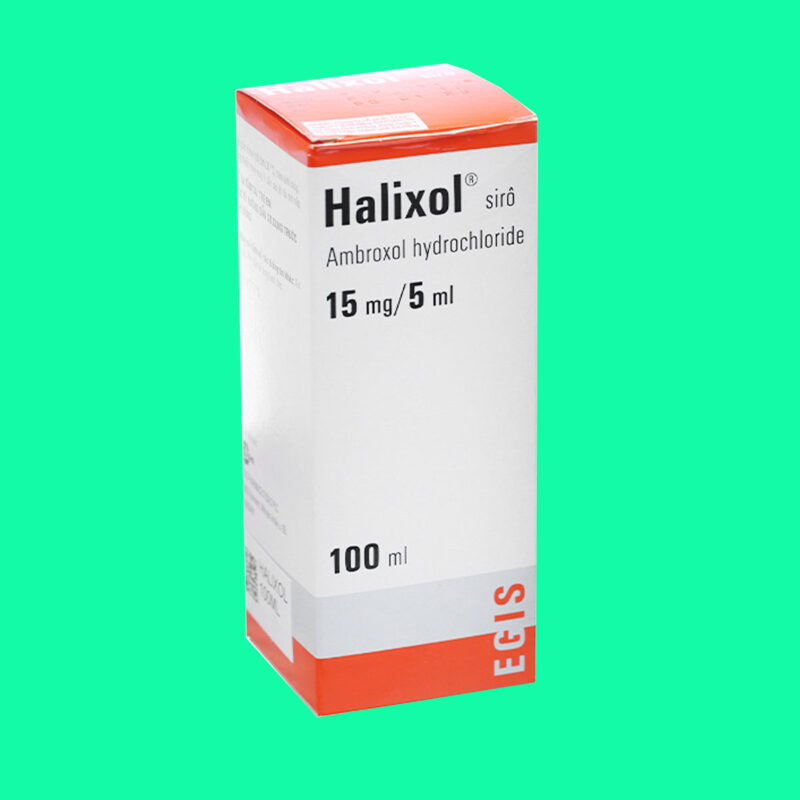 Thuốc Halixol 15mg/5ml: Điều trị bệnh đường hô hấp, tan đàm trong viêm ...