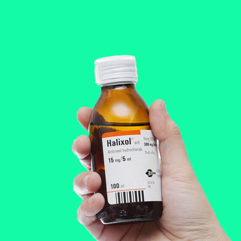 Thuốc Halixol 15mg/5ml: Điều trị bệnh đường hô hấp, tan đàm trong viêm ...