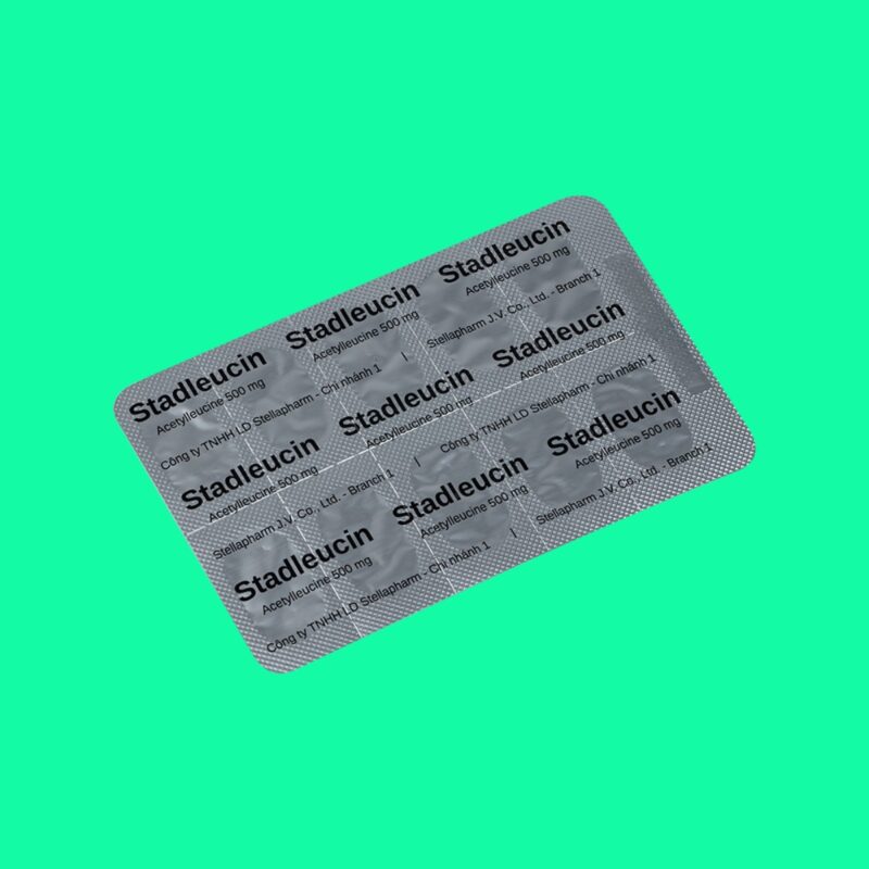 Thuốc điều trị chóng mặt Stadleucin 500mg Stella - Dược sĩ Lưu Văn Hoàng