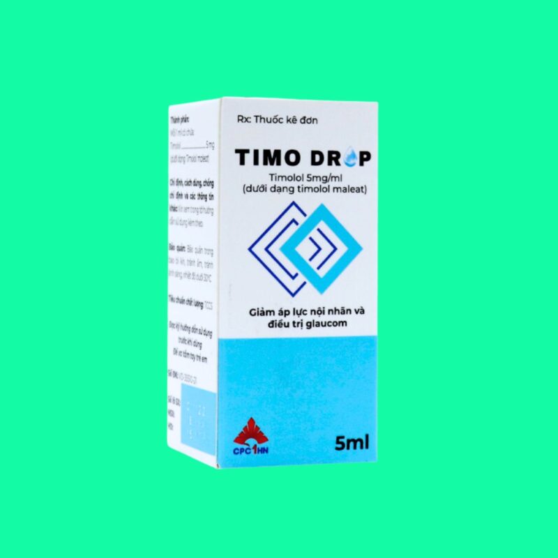 Thuốc Timo Drop điều trị glaucoma, tăng nhãn áp - Dược sĩ Lưu Văn Hoàng