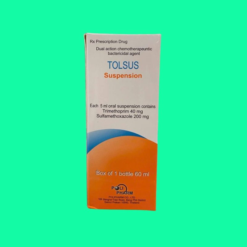 Thuốc Tolsus: Điều trị nhiễm khuẩn đường hô hấp, đường tiết niệu - Dược ...