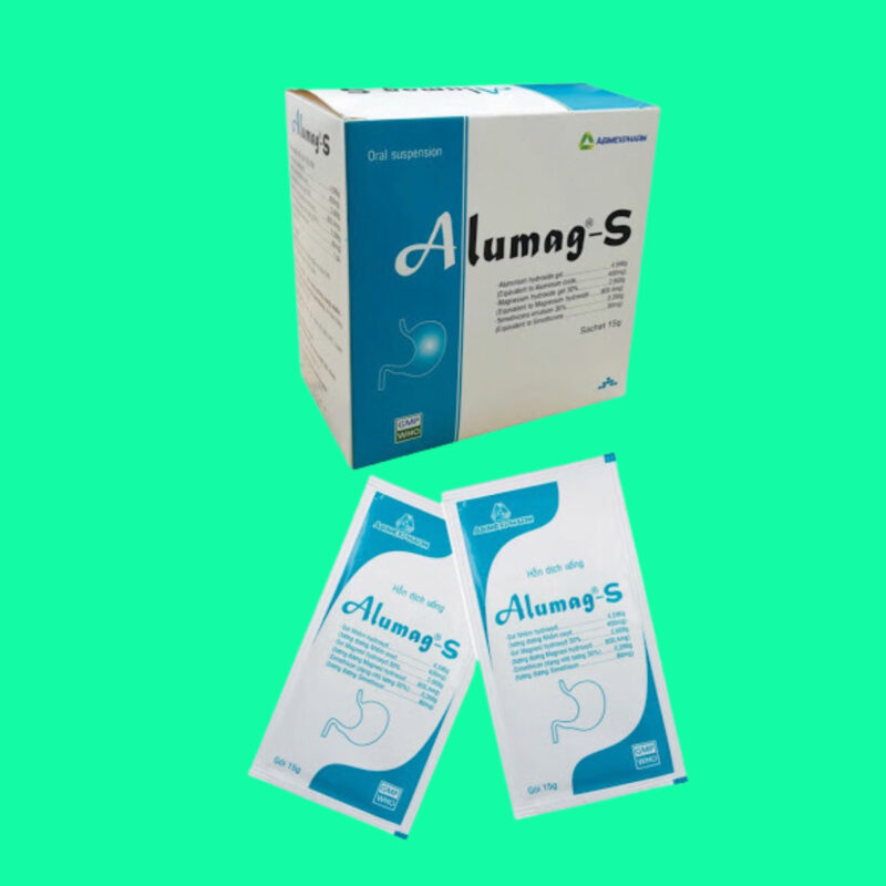 Thuốc Alumag-S - Hỗn dịch uống trị viêm loét dạ dày tá tràng - Dược sĩ ...