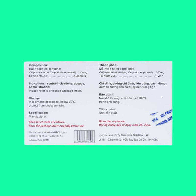 Thuốc Apfu 200mg USP - Giải pháp điều trị nhiễm khuẩn của US pharma USA ...