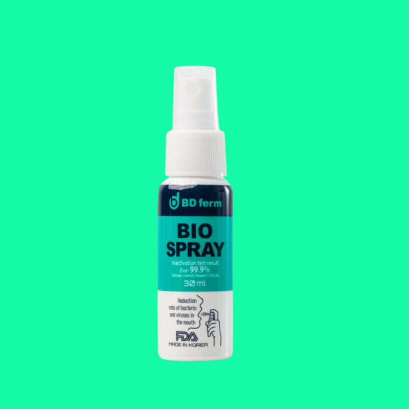 Xịt họng sinh học BD ferm Bio Spray - Ngăn ngừa bệnh hô hấp - Dược sĩ ...