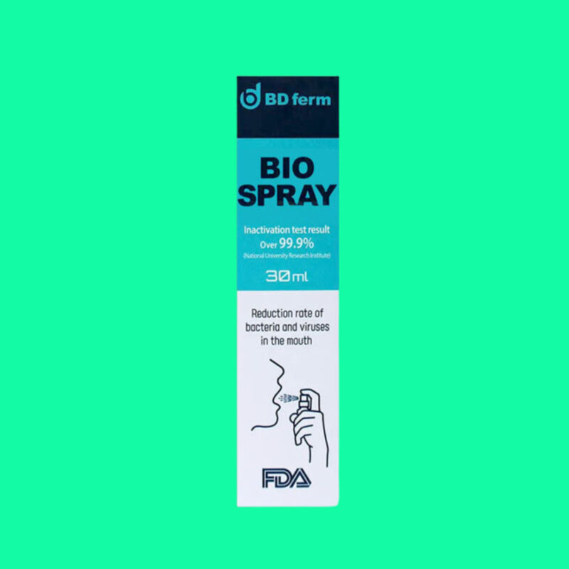 Xịt họng sinh học BD ferm Bio Spray - Ngăn ngừa bệnh hô hấp - Dược sĩ ...