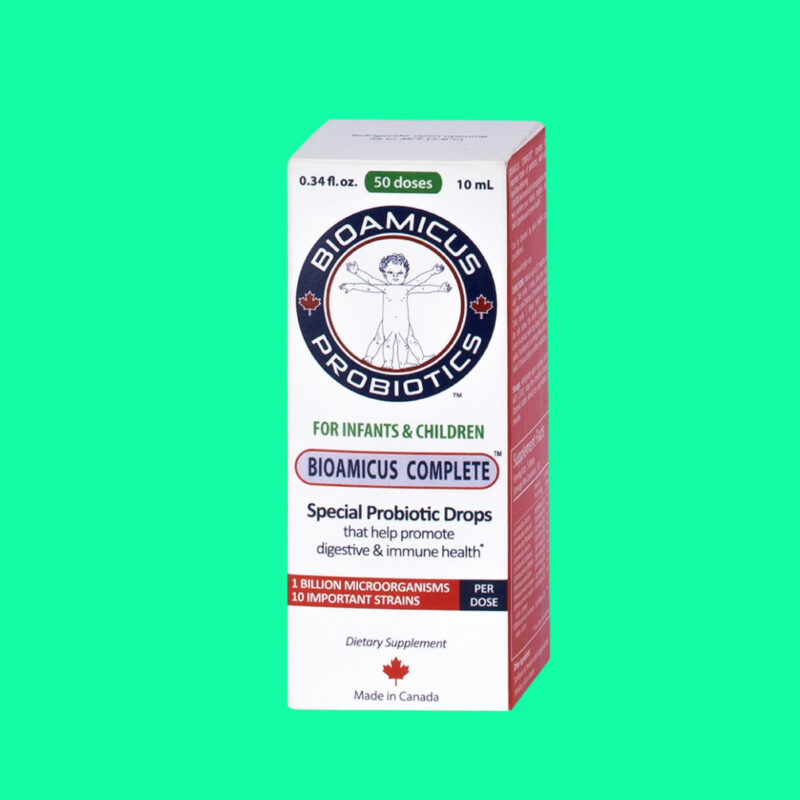 Men vi sinh BioAmicus Complete - Hỗ trợ sức khỏe tiêu hóa - Dược sĩ Lưu ...
