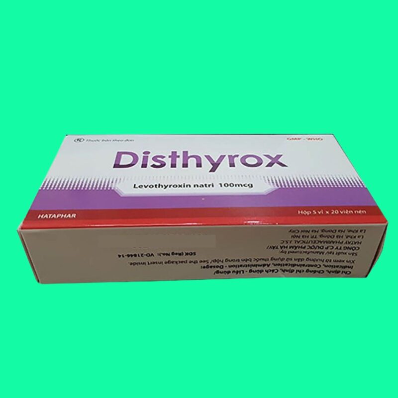 Thuốc Disthyrox điều trị tình trạng suy giáp ở trẻ em - Dược sĩ Lưu Văn ...