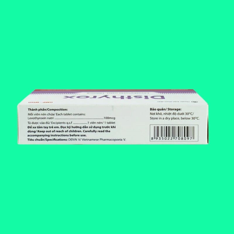 Thuốc Disthyrox điều trị tình trạng suy giáp ở trẻ em - Dược sĩ Lưu Văn ...