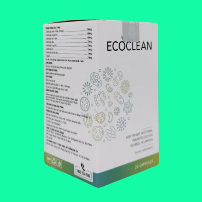 Ecoclean hỗ trợ diệt ký sinh trùng-Dược sĩ Lưu Văn Hoàng