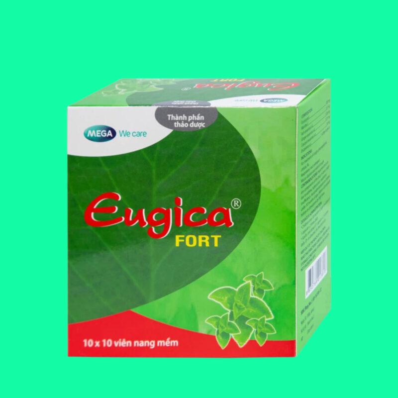 Thuốc Eugica Fort - Trị ho, sổ mũi, đau họng - Dược sĩ Lưu Văn Hoàng