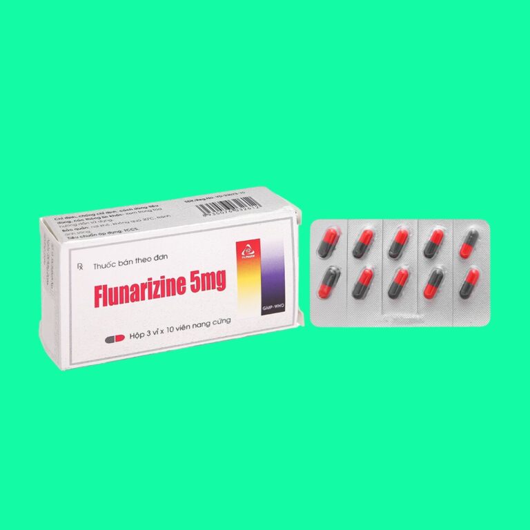 Thuốc Flunarizine 5mg TV.Pharm trị đau nửa đầu - Dược sĩ Lưu Văn Hoàng