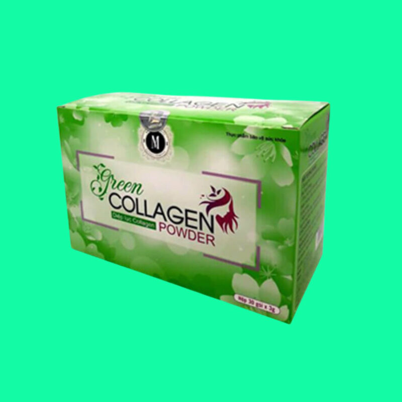 Thuốc Green Collagen Powder - Ngăn ngừa lão hóa da - Dược sĩ Lưu Văn Hoàng