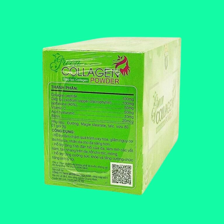Thuốc Green Collagen Powder - Ngăn ngừa lão hóa da - Dược sĩ Lưu Văn Hoàng