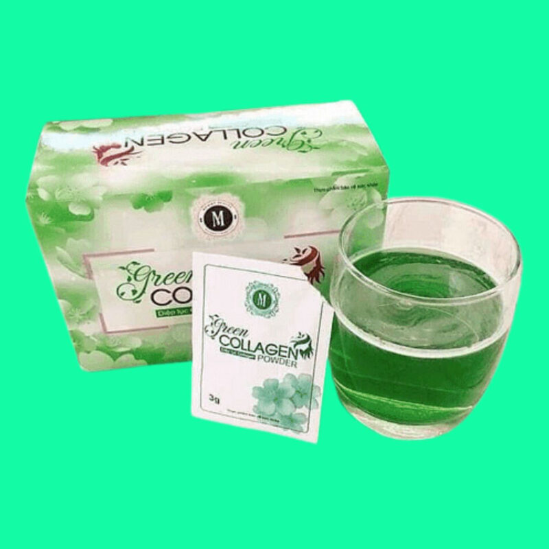 Thuốc Green Collagen Powder - Ngăn ngừa lão hóa da - Dược sĩ Lưu Văn Hoàng