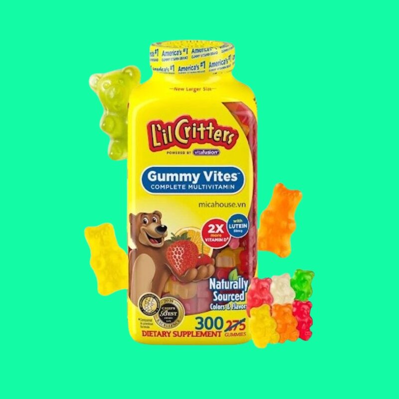 Kẹo dẻo L'il Critters Gummy Vites Complete Multivitamin có tốt không ...