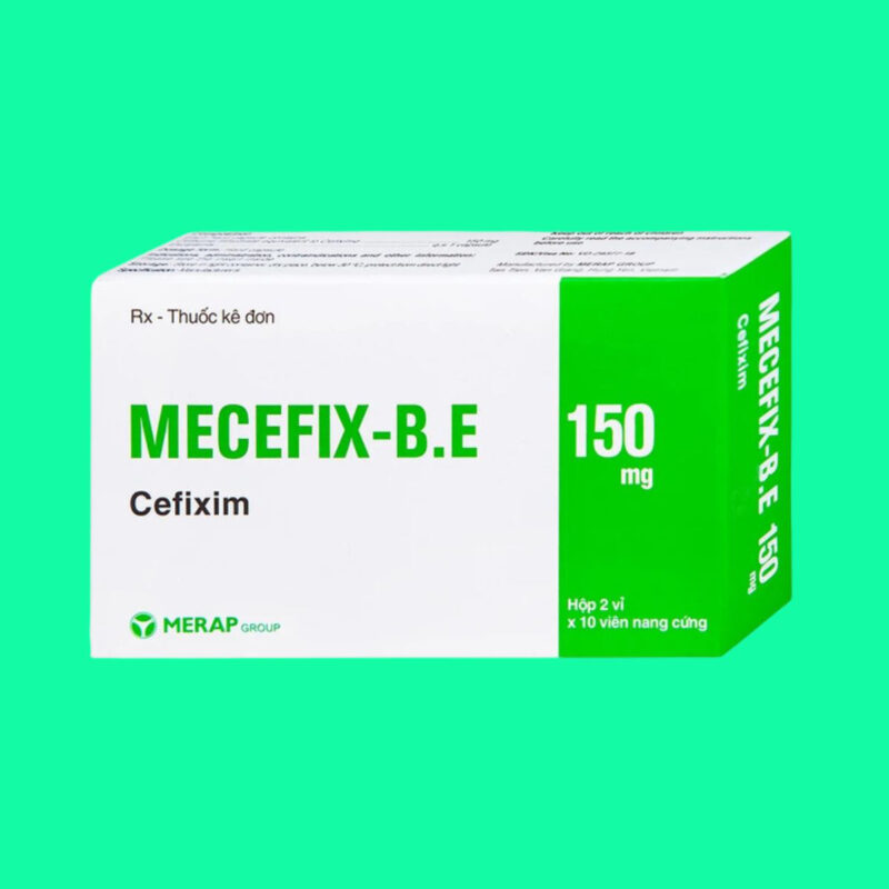 Thuốc Mecefix-B.E 150mg - Kháng sinh điều trị nhiễm khuẩn - Dược sĩ Lưu ...