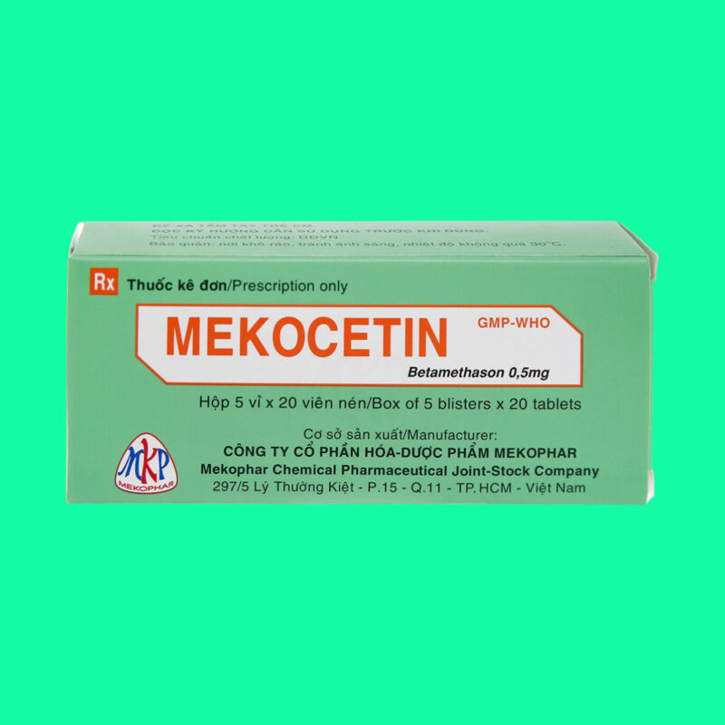 Thuốc Mekocetin 0.5mg - Chống viêm, kháng dị ứng - Dược sĩ Lưu Văn Hoàng