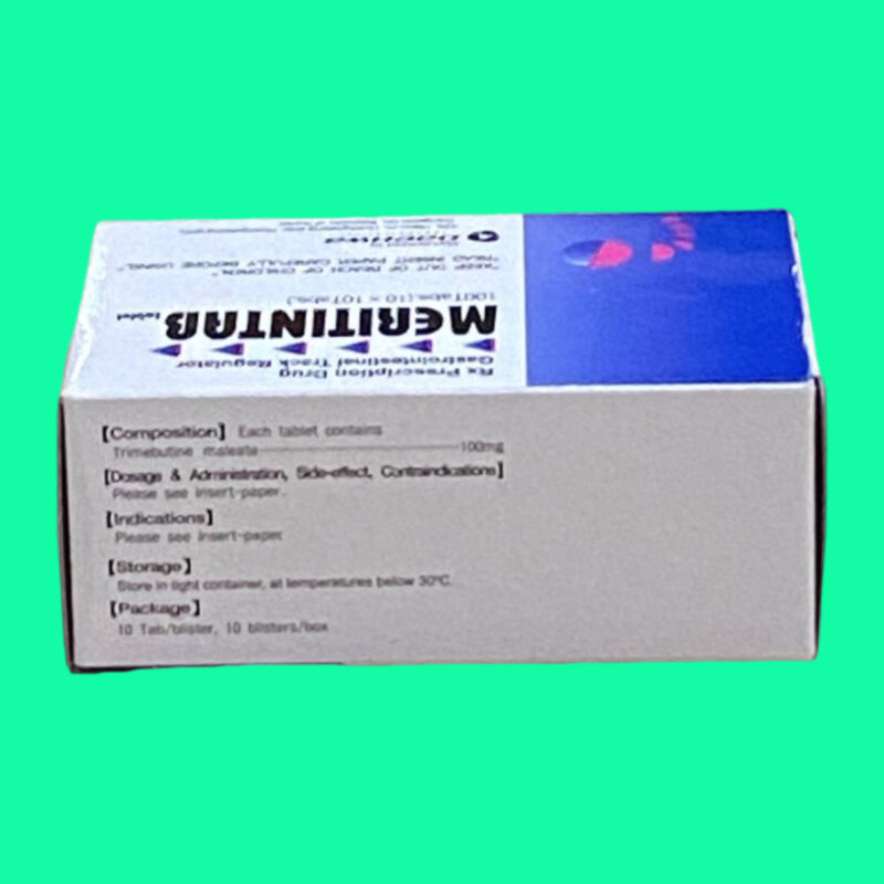 Thuốc Meritintab tablet - Điều trị rối loạn chức năng tiêu hóa - Dược ...