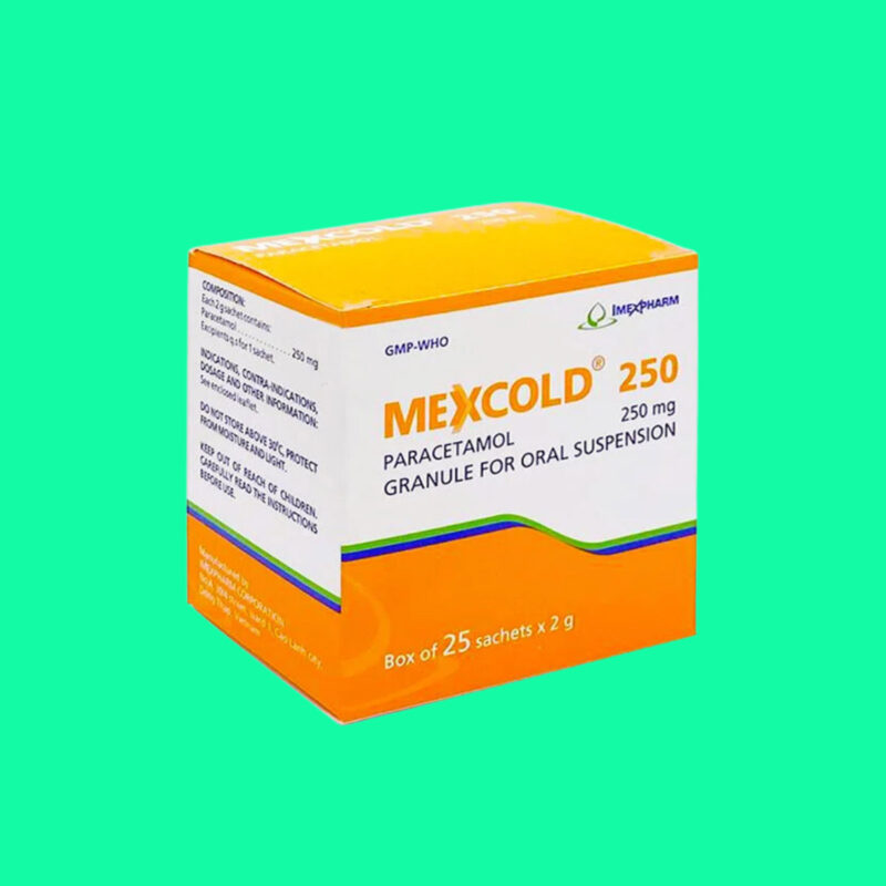 Thuốc Mexcold 250 - Giảm đau, hạ sốt - Dược sĩ Lưu Văn Hoàng