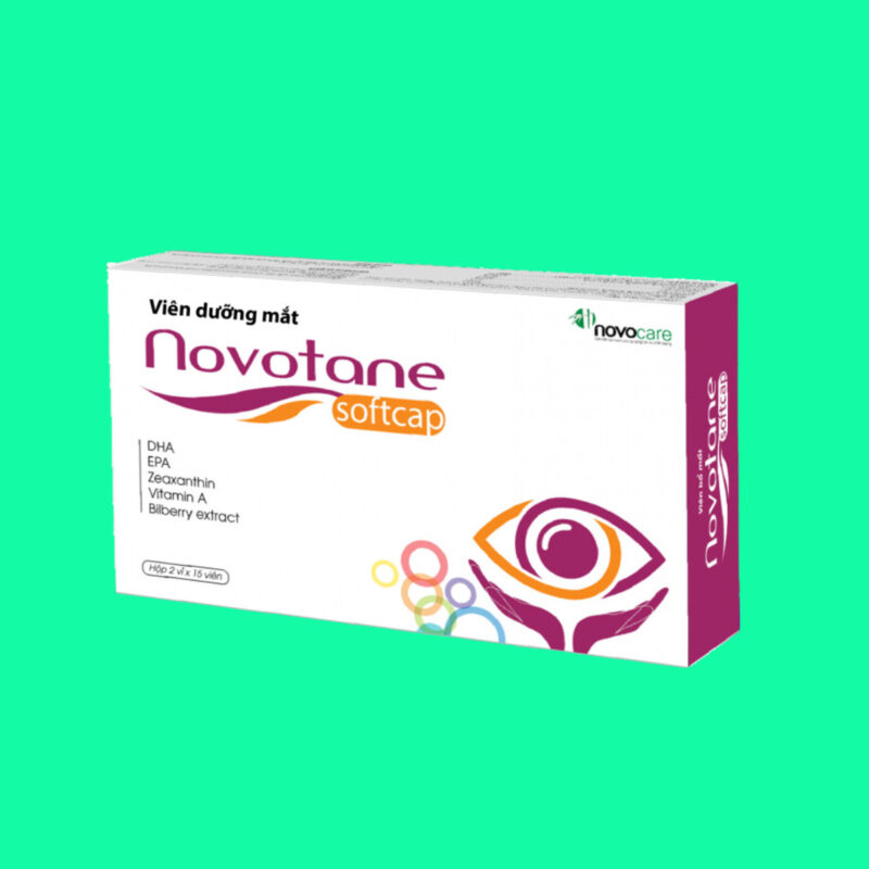 Thuốc Novotane Softcap - Viên uống giảm khô mắt - Dược sĩ Lưu Văn Hoàng