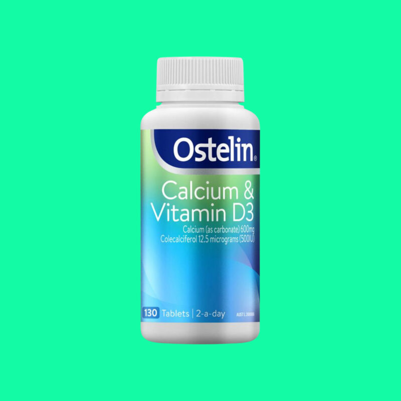 Thuốc Ostelin Calcium & Vitamin D3 - Bổ sung canxi cho người lớn và trẻ ...