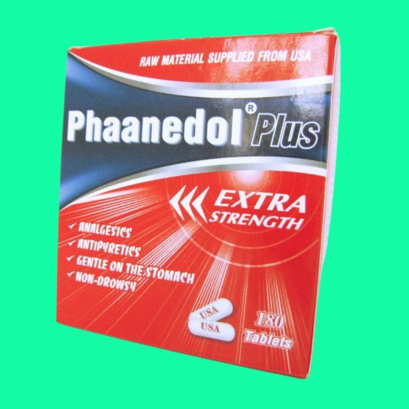 Thuốc Phaanedol Plus Extra giảm đau, hạ sốt hiệu quả - Dược sĩ Lưu Văn ...