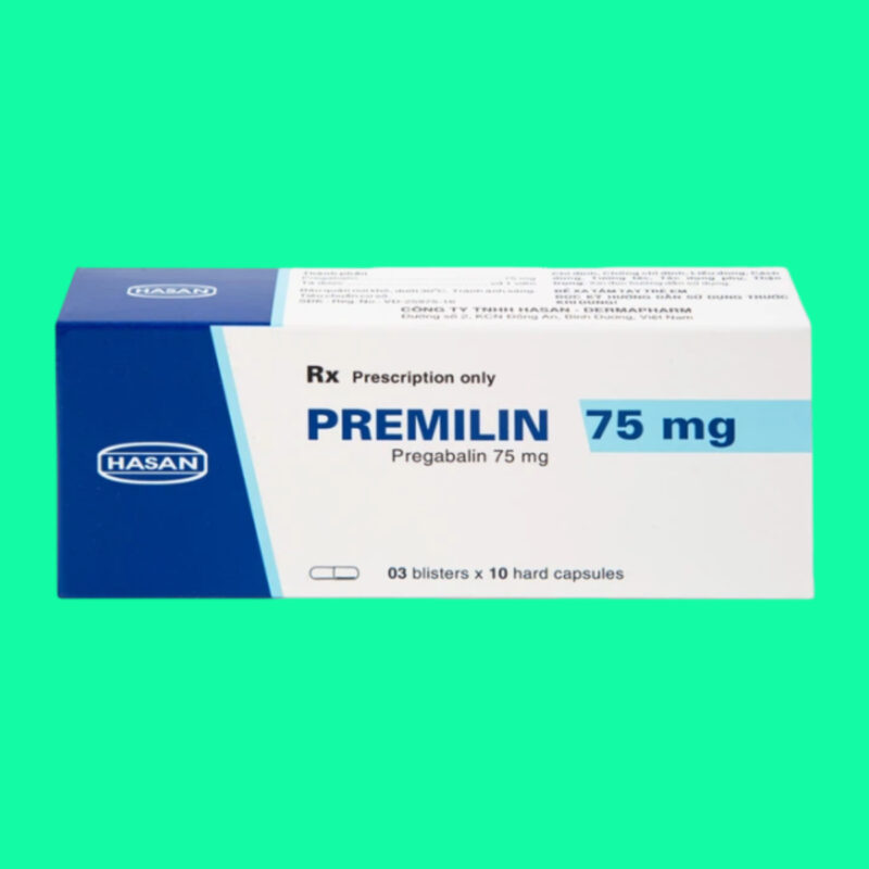 Thuốc Premilin 75mg Hasan - Điều trị đau thần kinh, động kinh - Dược sĩ ...