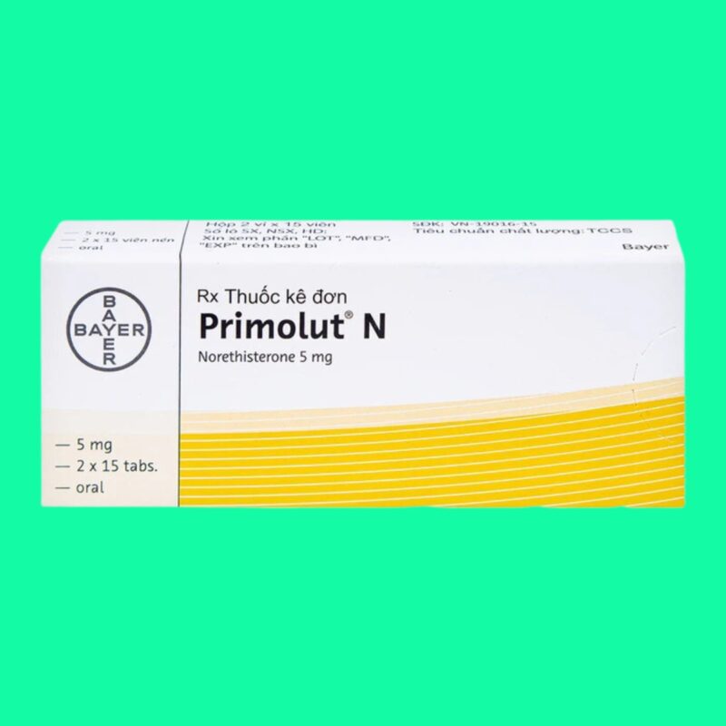 Thuốc Primolut N - Điều trị xuất huyết do rối loạn chức năng - Dược sĩ ...