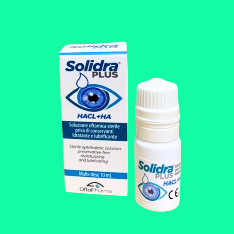 Nước mắt nhân tạo Solidra Plus 10ml - Giảm khô mắt, mỏi mắt - Dược sĩ ...