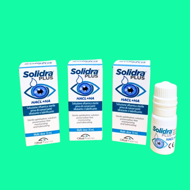 Nước mắt nhân tạo Solidra Plus 10ml - Giảm khô mắt, mỏi mắt - Dược sĩ ...