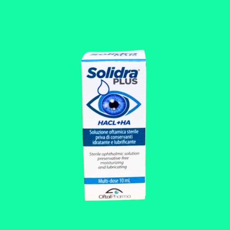 Nước mắt nhân tạo Solidra Plus 10ml - Giảm khô mắt, mỏi mắt - Dược sĩ ...